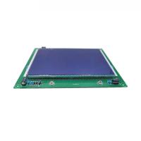 China High-quality16 Digit 7segment Fuel Dispenser 664 Lcd Display Module Blue for sale