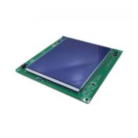 China High-quality16 Digit 7segment Fuel Dispenser 664 Lcd Display Module Blue for sale