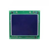 China High-quality16 Digit 7segment Fuel Dispenser 664 Lcd Display Module Blue for sale