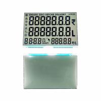 China 6 Digit 7 Segment TN Type LCD Display Module 70 Pin Fuel Dispenser for sale