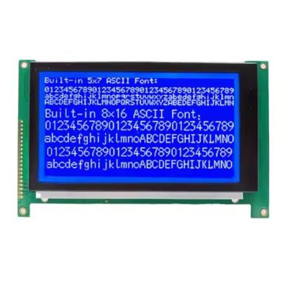China Dot matrix Blue Color Negative LCD Screen STN COB Lcm 240x128 LCD Display Tm 240128 Graphic LCD Module for sale