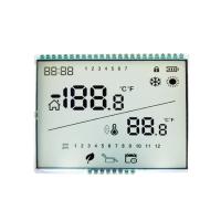 China Custom Segment TN Lcd Display 64x58mm Digital Temperature Controller Screen Lcd Display for sale