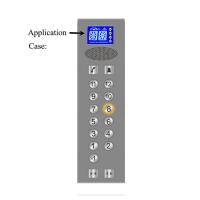 China High Quality Customized Elevator Screen STN LCD Display Factory Price Segment Displays for sale