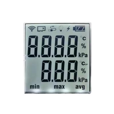 China Customizable Manufacturer's LCD Display HTN Text Segment Air Conditioning Thermostat with Broken Code Screen for sale