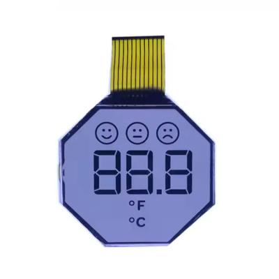 China Factory Price Custom Size Oem Shape TN/TRANSMISSIVE/POSITIVE 7 Segment Mini Lcd Display for Ir Thermometer for sale
