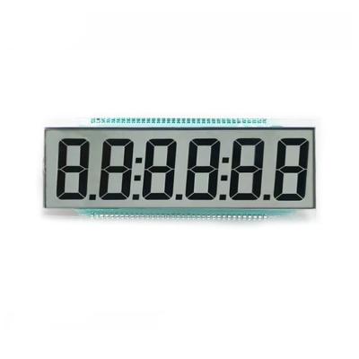 China Custom Big Small 7 Segment Monochrome Display Screen Glass Panel Module TN LCD Display for sale