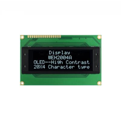 China Customized 5.0V Monochrome STN LCD Display Black/White 20 Character X 4 Line Module for sale