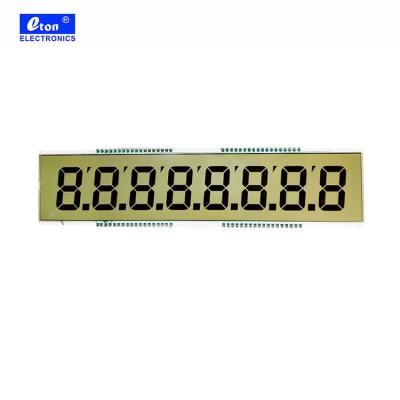 China 72 Pin Connector Fuel Dispenser Tn 7 Segment 8 Digit Lcd Display Fuel Dispenser for sale