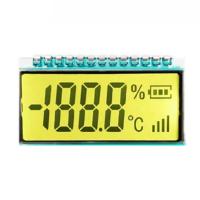 China 7-Segment VA LCD Display for Temperature Testing Date Display on Induction Cooker with Segmented Segment LCD Display for sale