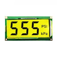 China Custom Display Module 3 Digit Yellow Backlight Black Words with PCB for sale