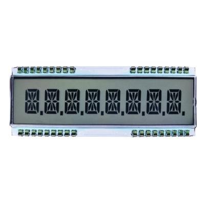 China Custom High Quality LCD 8digit 36 Pin Monochrome for sale