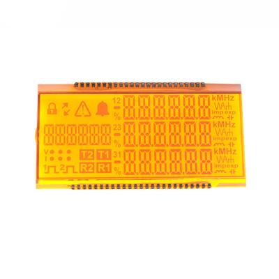 China Customized TN/HTN/ FSTN Lcds 74.2*38.42*8.7MM Size Custom Segment Screen for sale