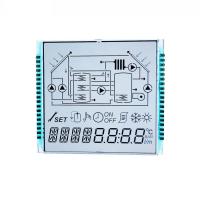 China Custom TN Transparent LCD Display for Temperature Segment Display for Customized Applications for sale