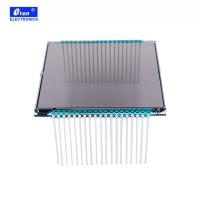 China Custom TN Transparent LCD Display for Temperature Segment Display for Customized Applications for sale