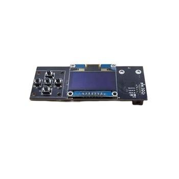 China GMD09605B SSD1306 128*64 Pixels 0.96 inch small holographic transparent flexible micro square oled screen display driver board for sale