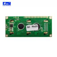 China Small Alphanumeric LED Backlight Display 2x16 Character Panel LCD Monochrome Cob Type for sale