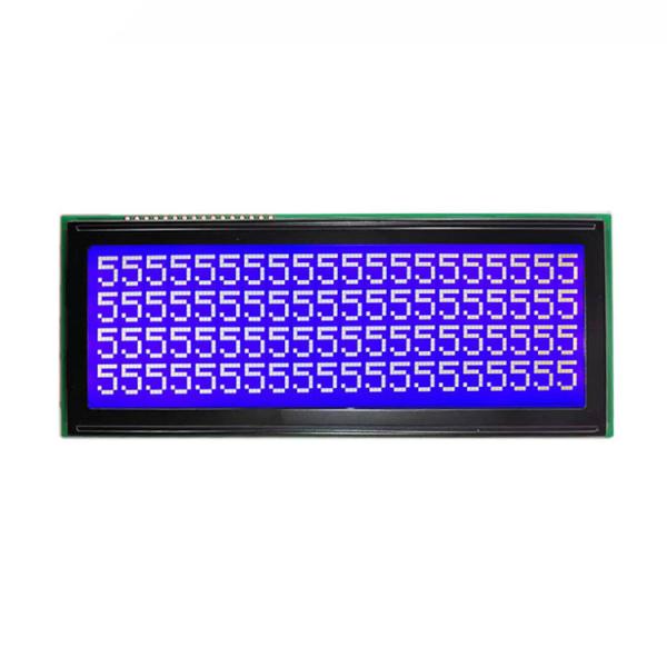 Quality Custom High Quality 20x4 STN LCD Display Modules with 2004 Blue Backlight Big for sale