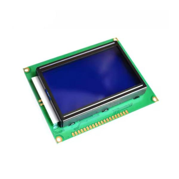 Quality 128*64 Lcd Display Blue Colour with White Backlight Graphic Lcd Display for sale