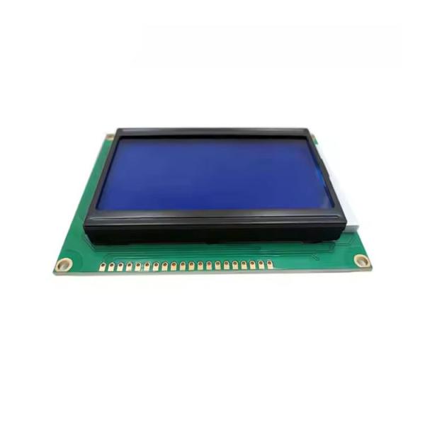 Quality 128*64 Lcd Display Blue Colour with White Backlight Graphic Lcd Display for sale