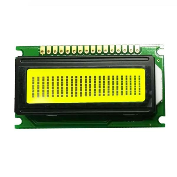 Quality Custom Pantalla Lcd 8x1 Yellow-green Alphanumeric  8x1 Lcd Display Module 0801 Lcd Module for sale