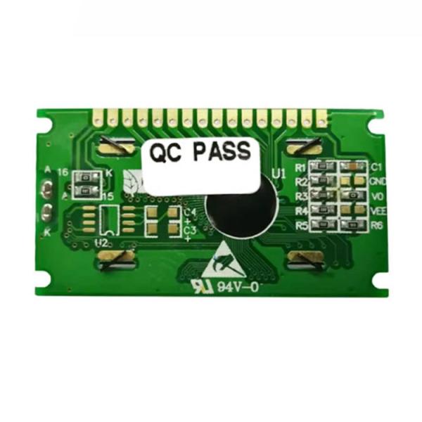 Quality Custom Pantalla Lcd 8x1 Yellow-green Alphanumeric 8x1 Lcd Display Module 0801 for sale