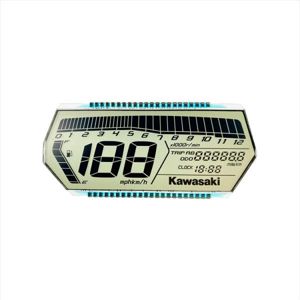 Quality Universal Instrument  Tachometer Speedometer Digital Lcd Display Motorcycle Meter Dashboard for for sale
