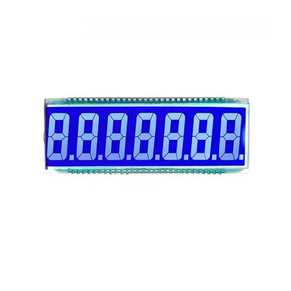 Quality Custom Lcd 7 Segment 7 Digits Lcd Screen TN Car Lcd Display for Fuel Dispenser for sale