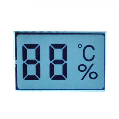 China Car Odometer 7 Segment Lcd 12 Duty 14 Duty 13 Bias Lcd Two Digit LCD Panel for sale