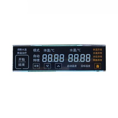 China Factory Custom Lcd Screen VA 7 Segment Lcd Thermostat Lcd Display Screen for sale