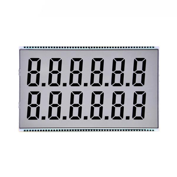 Quality Wholesale Lcd Screen Monochrome Display 7 Segment 12 Digit TN Car LCD Display for Fuel Dispenser for sale