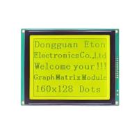 Quality 5.0V Yellow Green STN Graphic LCD 160x128 Module Five Inch LCD Screen Display for sale
