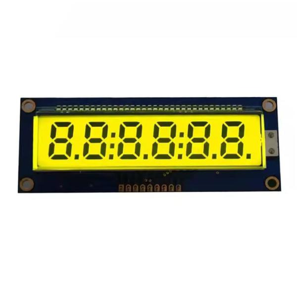 Quality Large 7 Segment LCD Display TN Type Product for sale