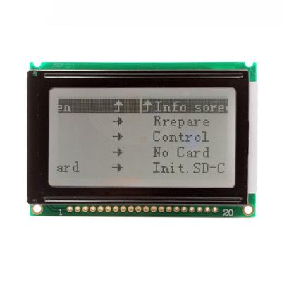China LCD Display Modules Blue/Green Backlit 128x64 Dots  I2C Communication Interface SMD Mounting Blue/Gray LCD Modules for sale
