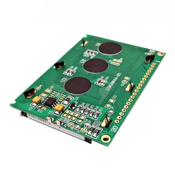 Quality LCD Display Modules Blue/Green Backlit 128x64 Dots I2C Communication Interface for sale
