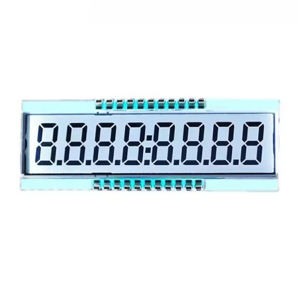 Quality Wholesale 8 Blue Yellow Digit STN LCD Display From Chinese Manufacturer for Customized Products for sale