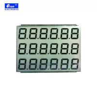 China 3 Rows 6 Digits 7 Segment TN LCD Display Module, Custom Segment LCD Screen for Industrial Meter Measuring Instrument for sale
