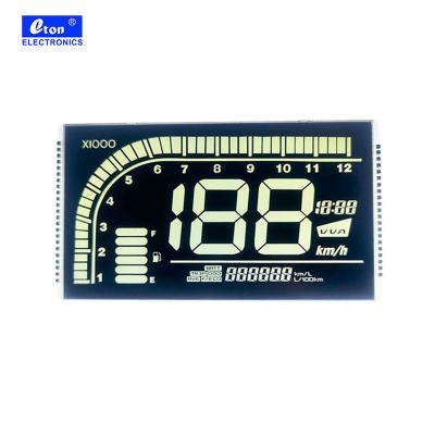 China Customized motorcycle segment display screen Hot sales factory custom shaped LCD for sale