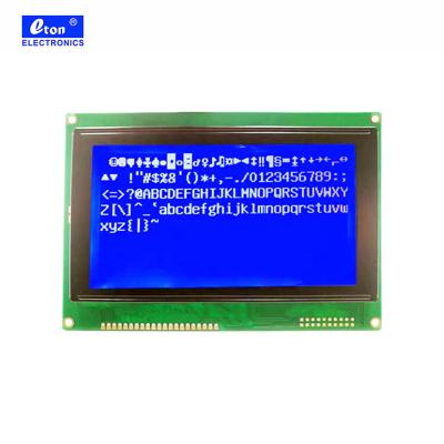China 240x128 Graphic COB LCD Module 240128 STN Positive Transflective Blue Color LCD Display for sale