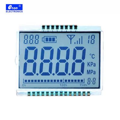 China High Visibility Segment Displays with White Backlight LCD Display Screen for sale