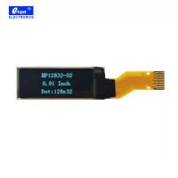 China 0.91 Inch 128x32 Blue OLED LCD Display Module SSD1306 Screen Module for sale