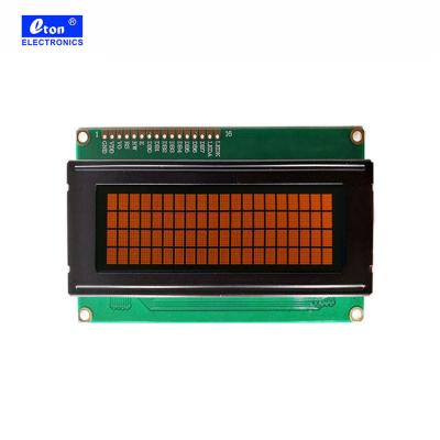 China High Quality Custom Black Backlight 2004 LCD Panel with Row Needles 20x4 Character LCD 2004 LCD Display Module for sale
