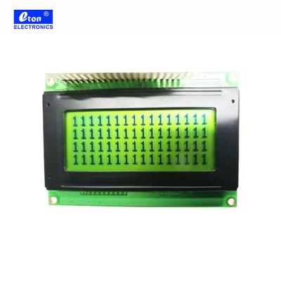 China Customized YELLOW-GREEN 1604 Monochrome STN 5.0V 16(characters)x4(line)  LCD Module for sale