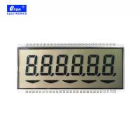 China Customized 7 Segment 6 Digit TN LCD Display Customized for Fuel Dispenser for sale