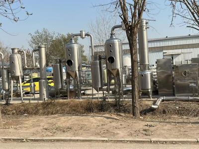 China PLC Microcomputer Controlled Second Hand Evaporator Rotary Medium Size for sale