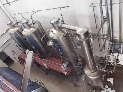 China Medium Size PLC Microcomputer Control Evaporator Used for sale