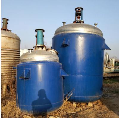 China Vertical Anchor Type Second Hand Reactor For Industrial 10-100L for sale