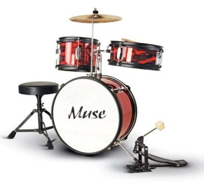 China Promotion Sound Percussion Junior Drum Set , 3 Piece Muse Drum Set Z343S-801 for sale