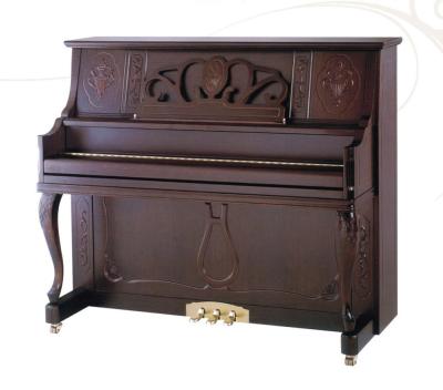 China 125cm First Class Imported Walnut Wooden Acoustic Upright Piano Excellent Handcraft OEM AG-125Y2 for sale