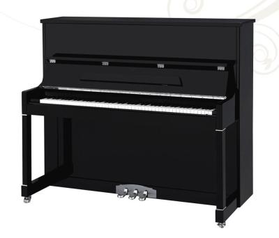 China Universal Black Polished Acoustic Upright Piano With Cutomized Color AG-125H2 for sale