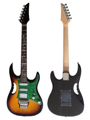 China 39 inch Pearl Loid Pickguard Ibanez Electric Guitar With Handle AG39-IB7 for sale